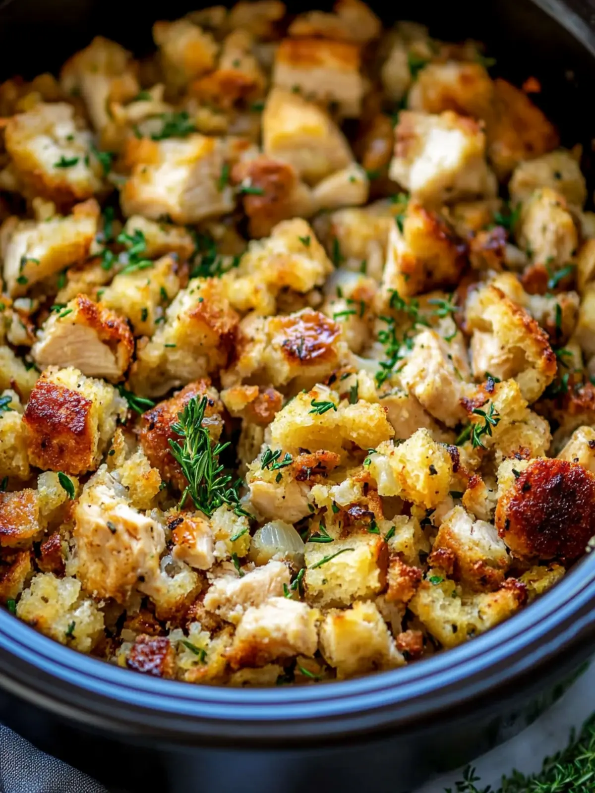 Easy Crock Pot Chicken and Stuffing Dinner for Delicious Comfort