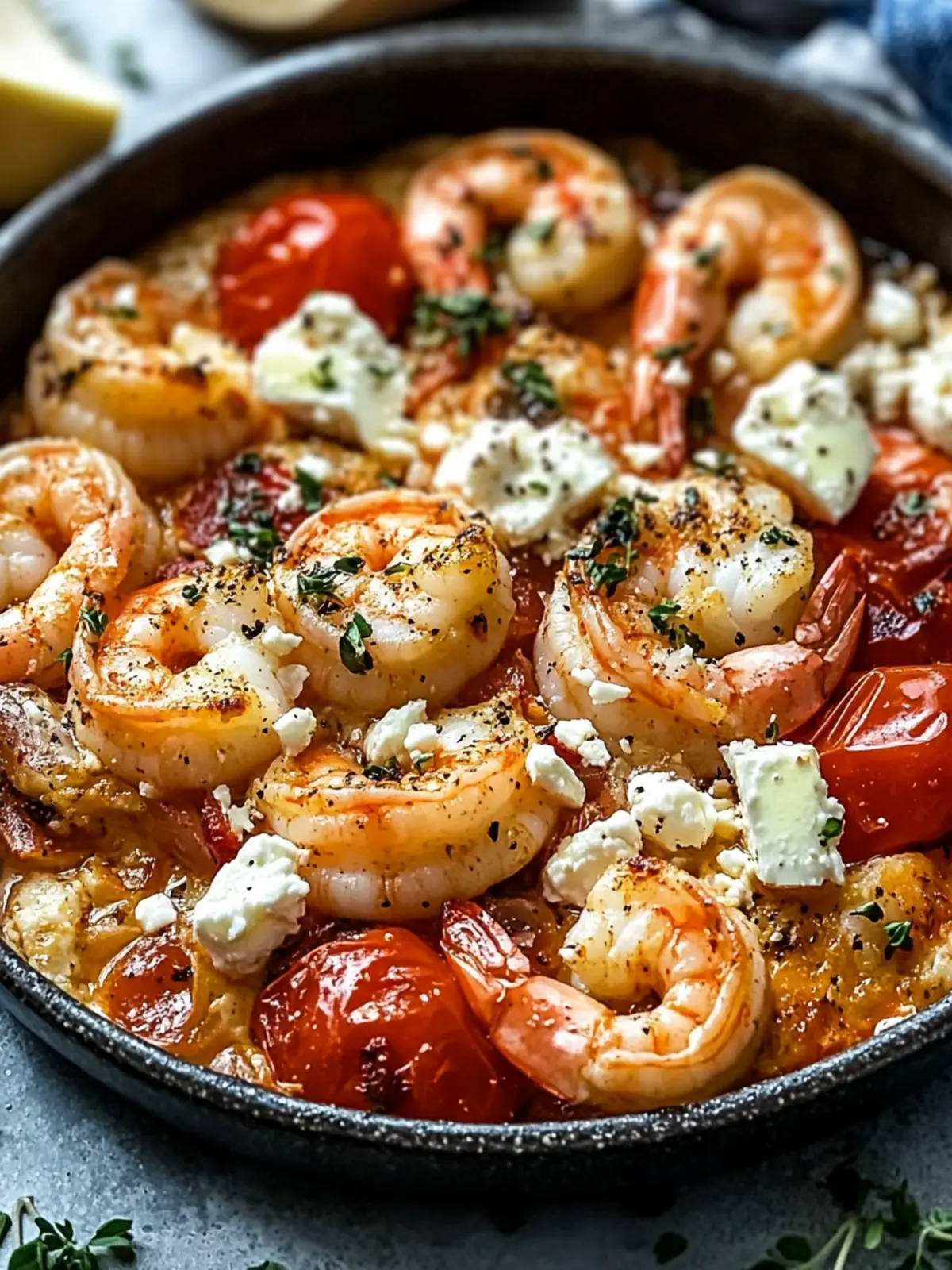 Ultimate Mediterranean Shrimp & Feta: Quick, Delicious Dinner