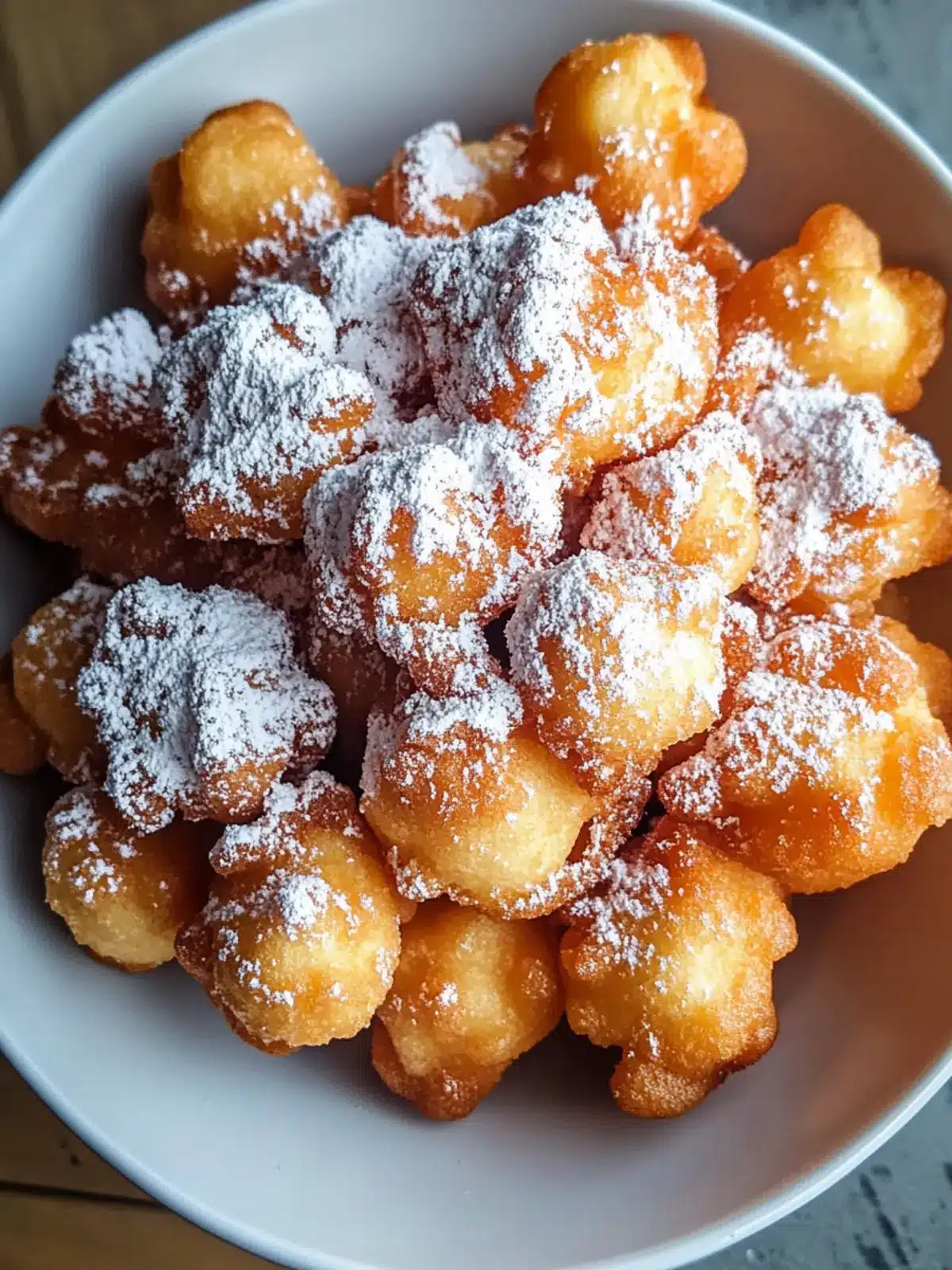 Irresistible Funnel Cake Bites Air Fryer Style in 35 Minutes