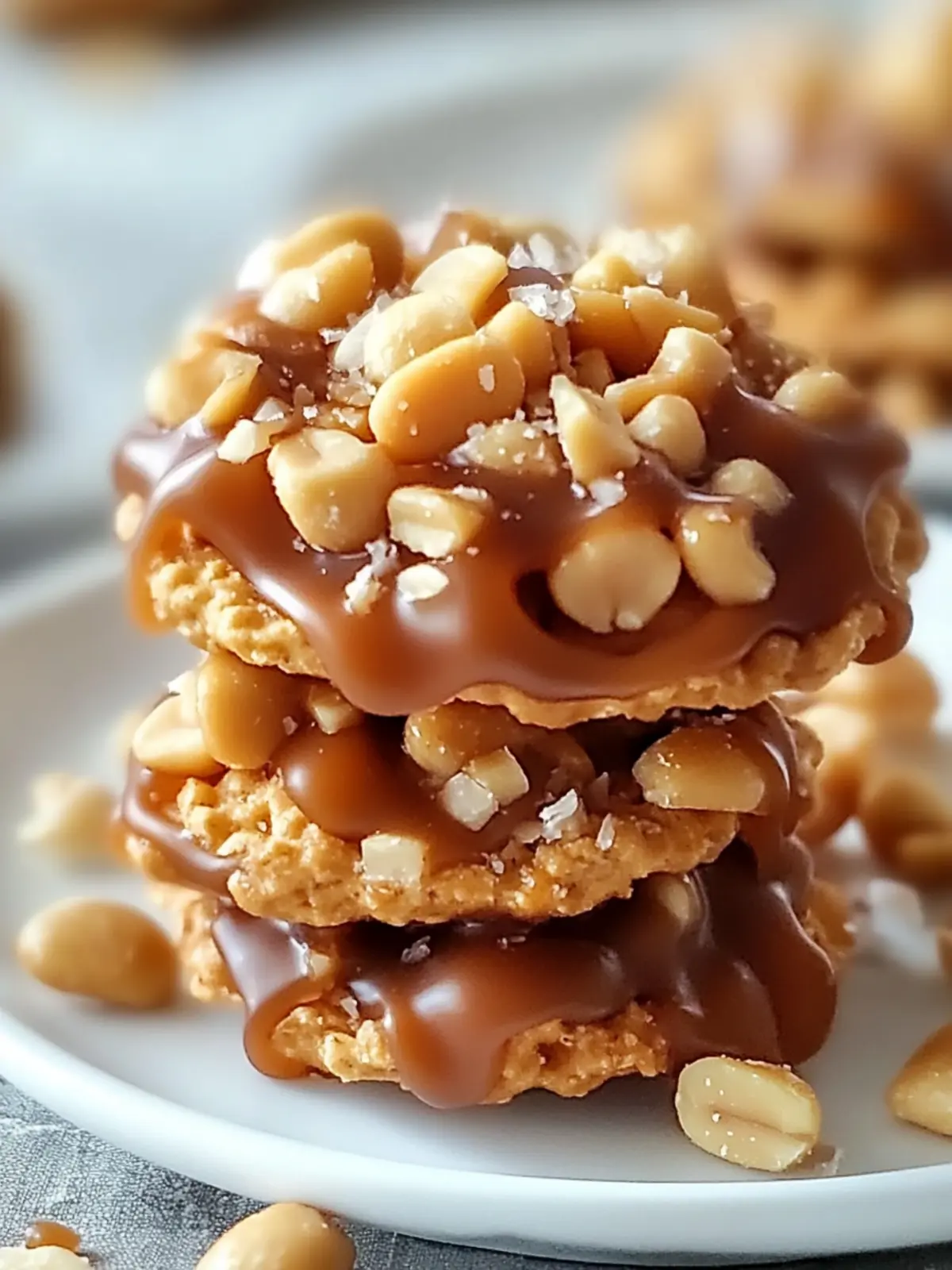 Irresistible Ritz Cracker Caramel Peanut Clusters: Easy Treat