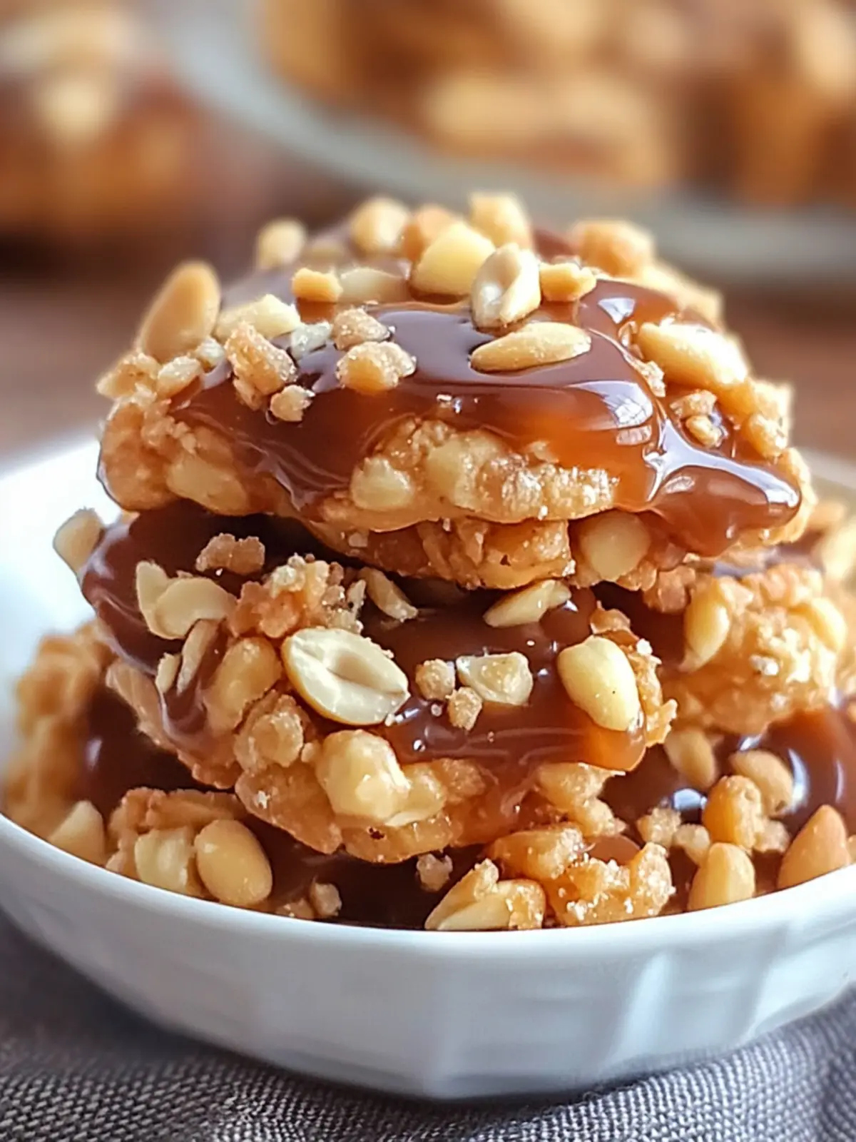 Irresistible Ritz Cracker Caramel Peanut Clusters: Easy Treat