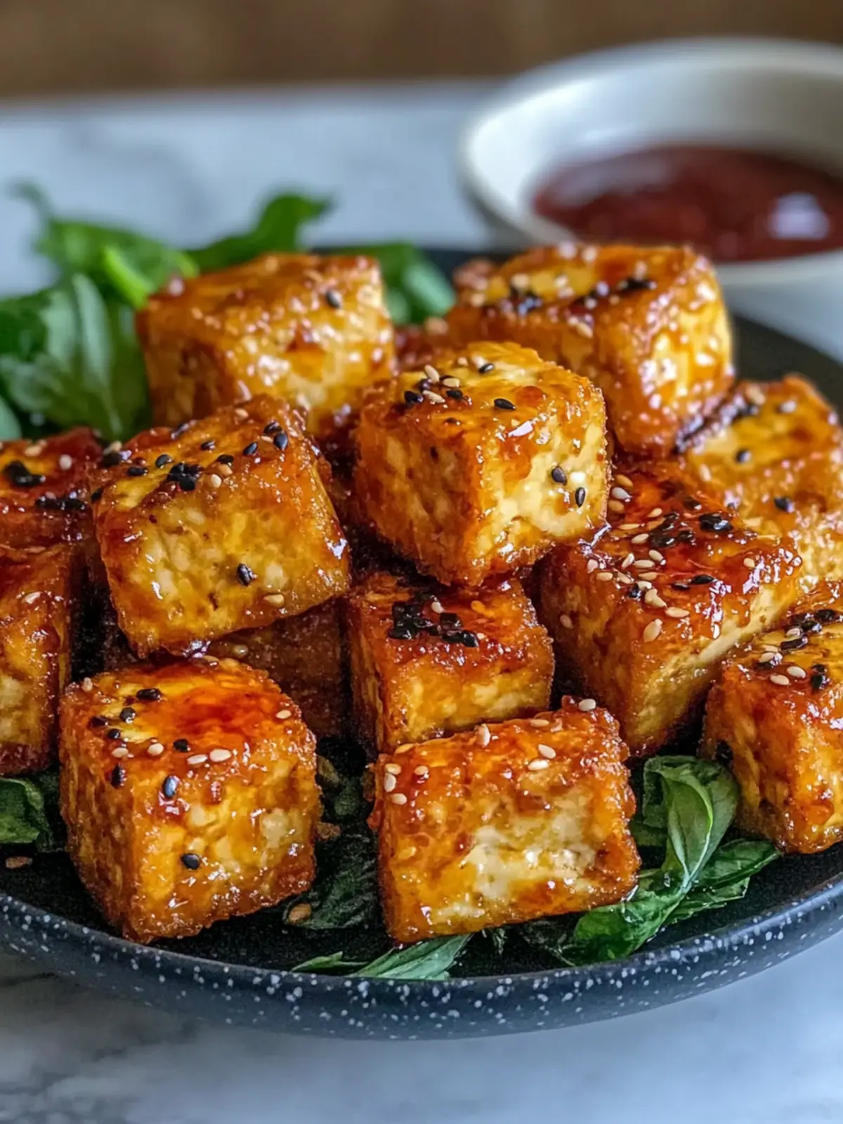 Easy Air Fryer Crispy Tofu Recipe: Delicious Vegan Dinner Delight